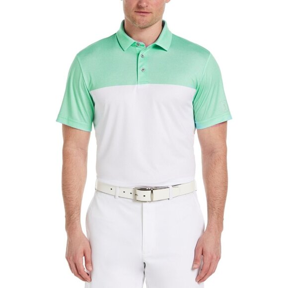 PGA Tour | Shirts | Pga Tour Mens Airflux Colorblock Golf Polo Shirt ...